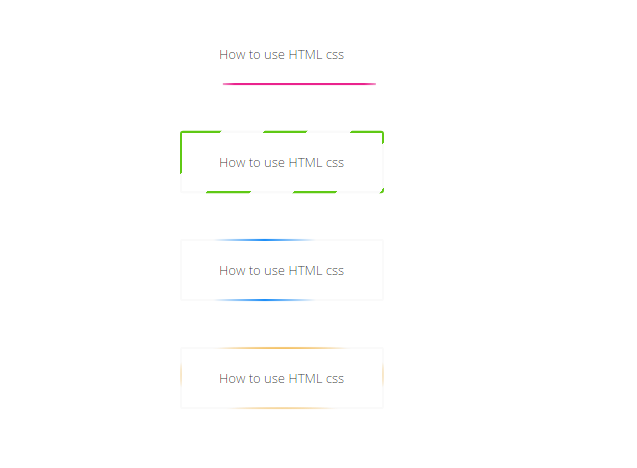 how to make stylish btn in html css
