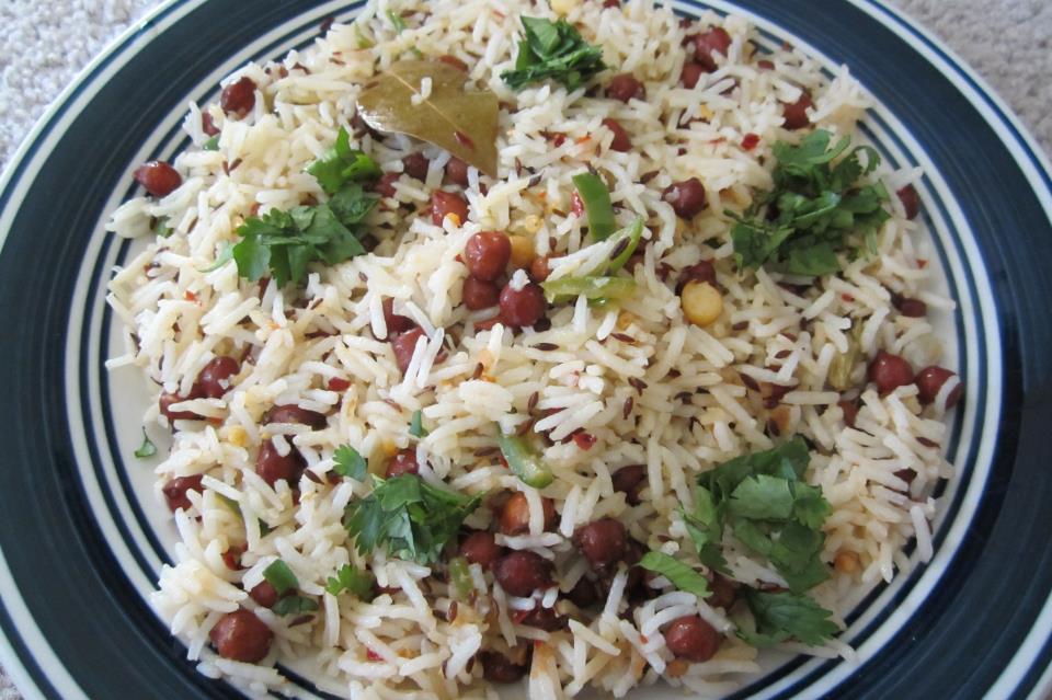 Welcome Foodie !!: Chili Chana Rice (ideal for Snacks)