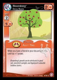 My Little Pony Bloomberg, Deep Roots Absolute Discord CCG Card | MLP Merch