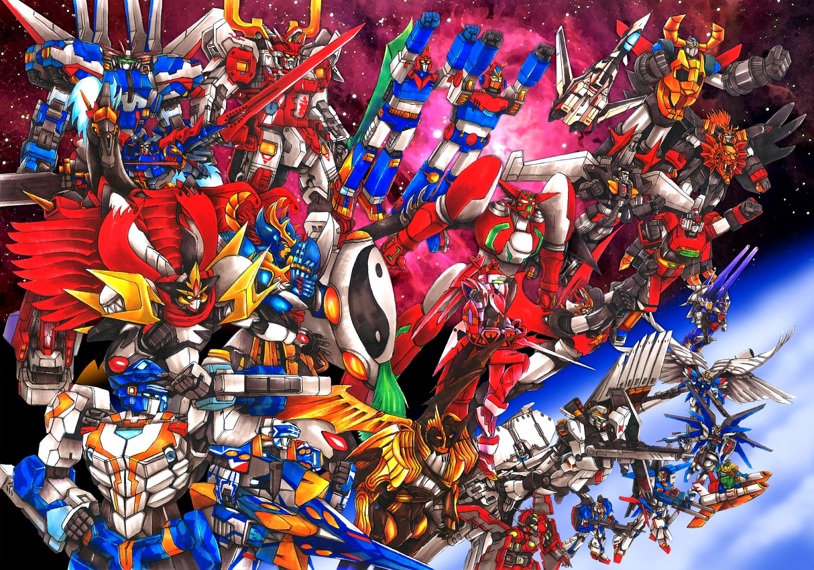 Other Mecha, Super Robot Wars and Gundam Wallpaper