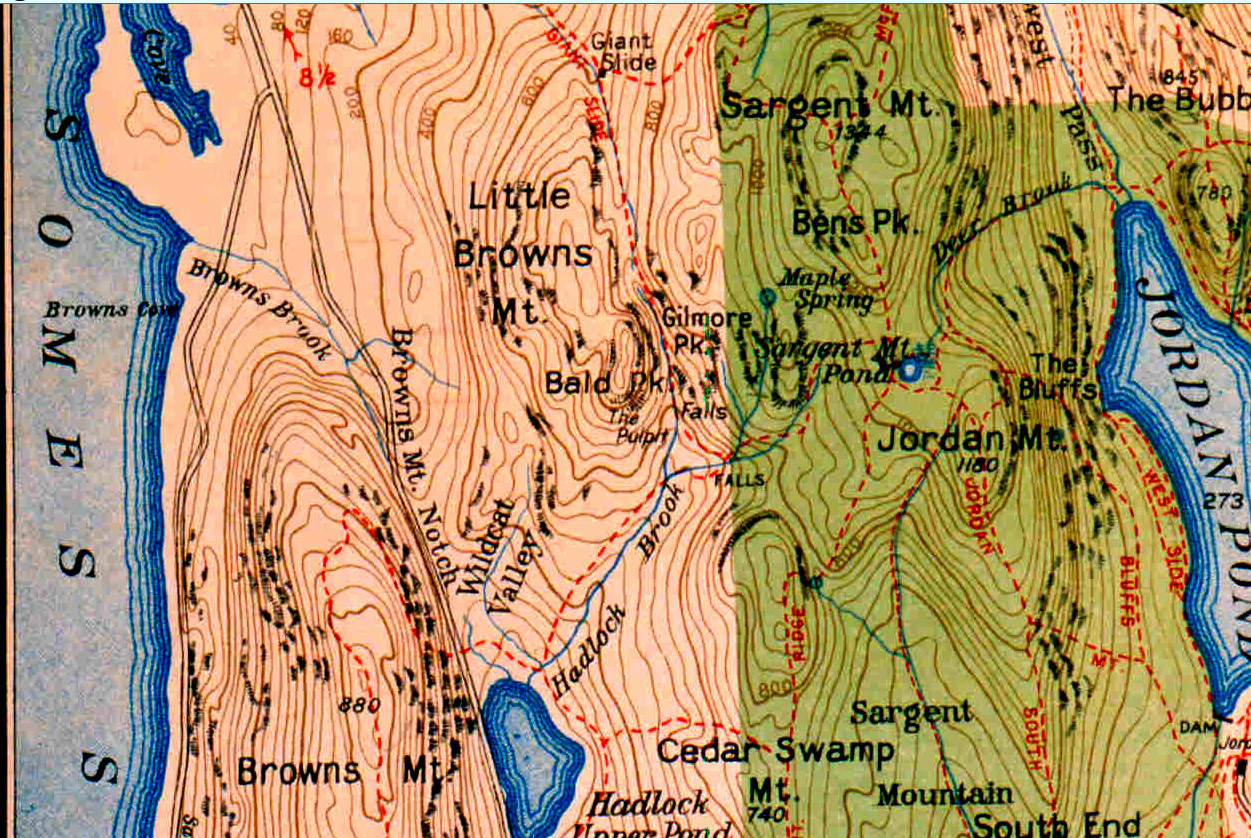OLD MAPS OF ACADIA NATIONAL PARK: OLD MAPS COLLECTION