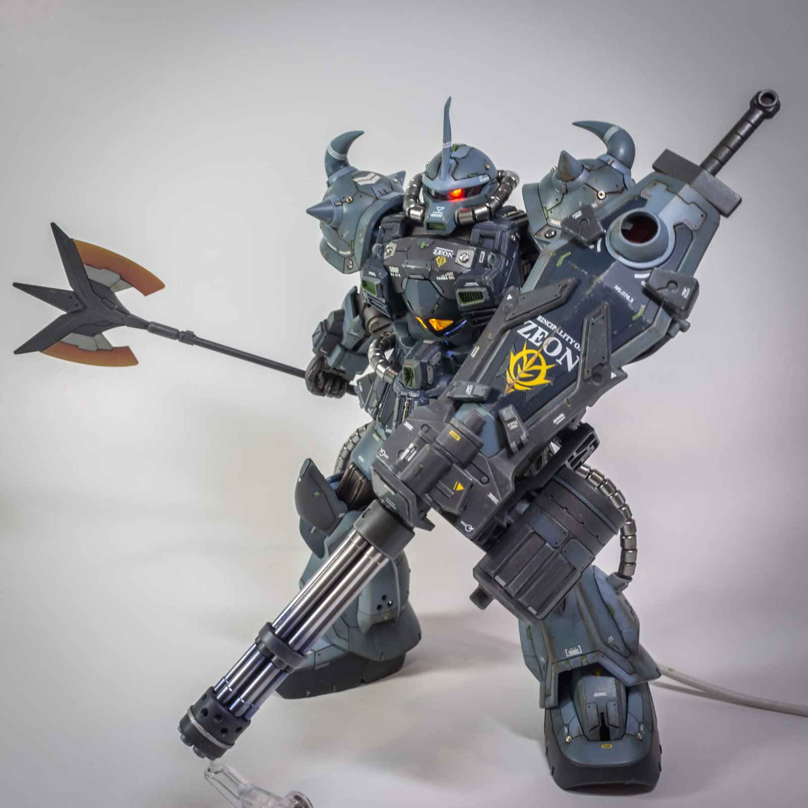 Completed Build: MS-07B-3 Gouf Custom