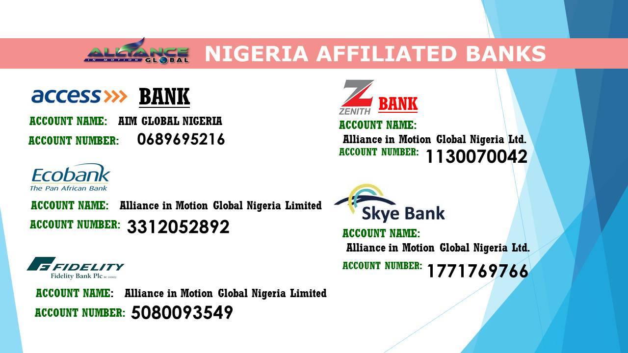 Health Partner, AIM Global !: NIGERIA