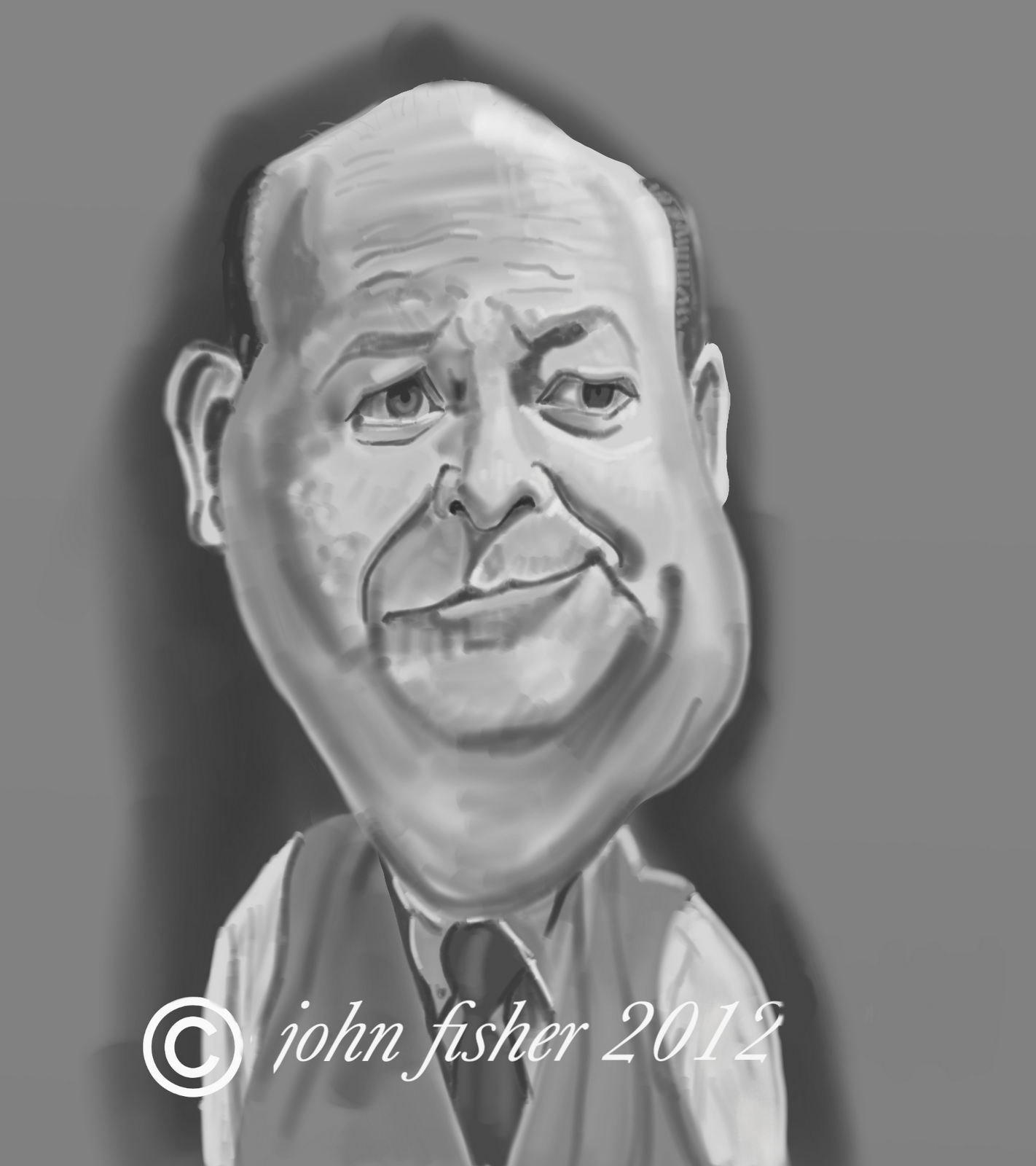 The Art of John Fisher: Stubby Kaye..