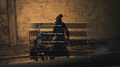 Charred Hunter Garb | Bloodborne Wiki
