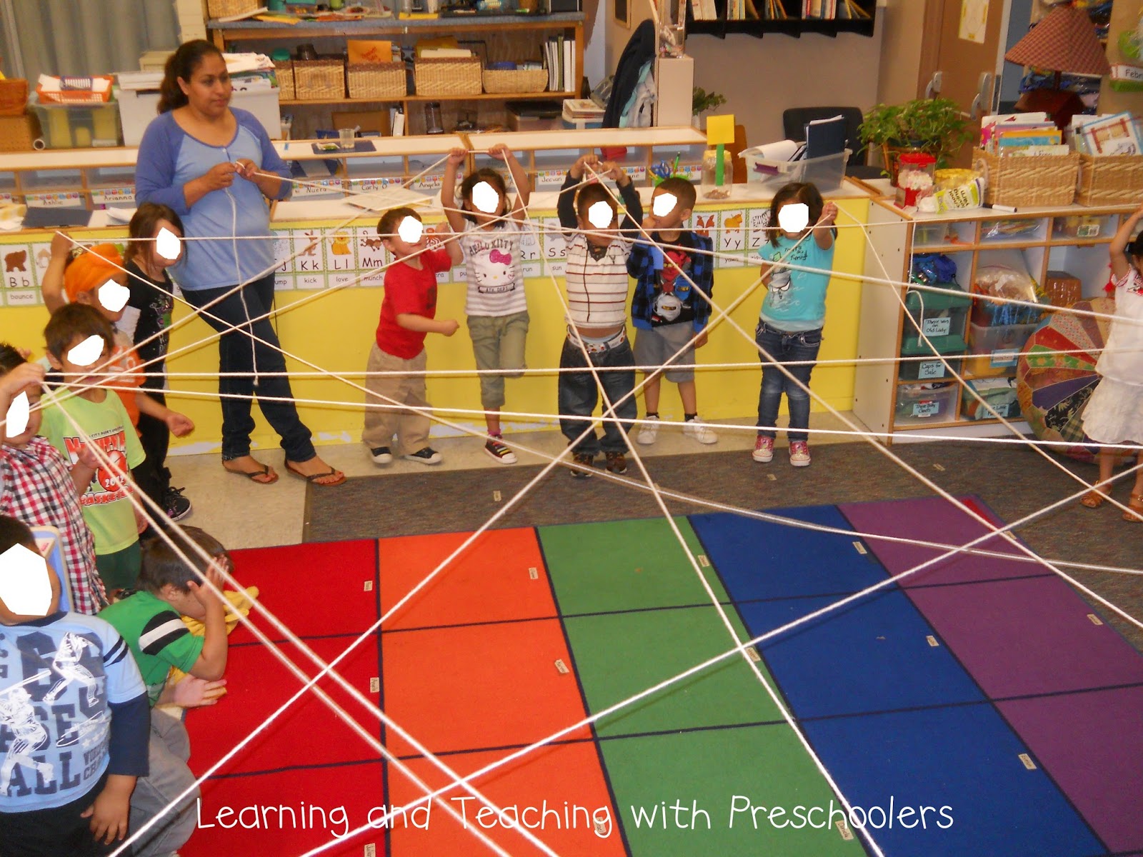 Learning and Teaching With Preschoolers: Making a Web