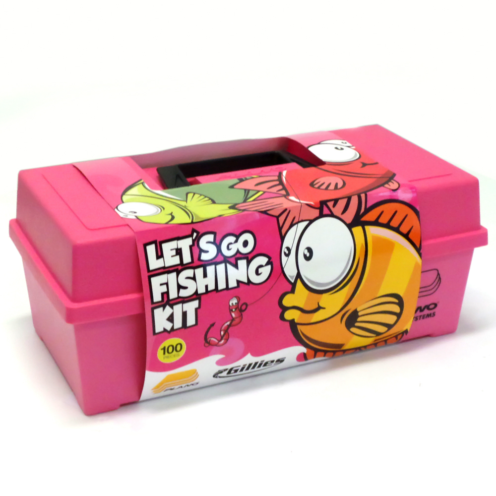 Survive the Elements: Plano 2100 Girls Tackle Kit Box 100 Piece