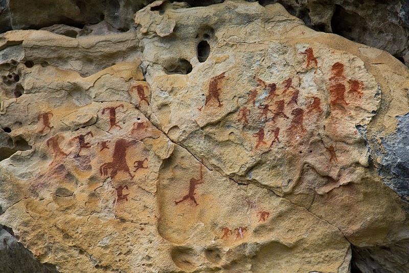 Imagens De Pinturas Rupestres No Brasil - ouro