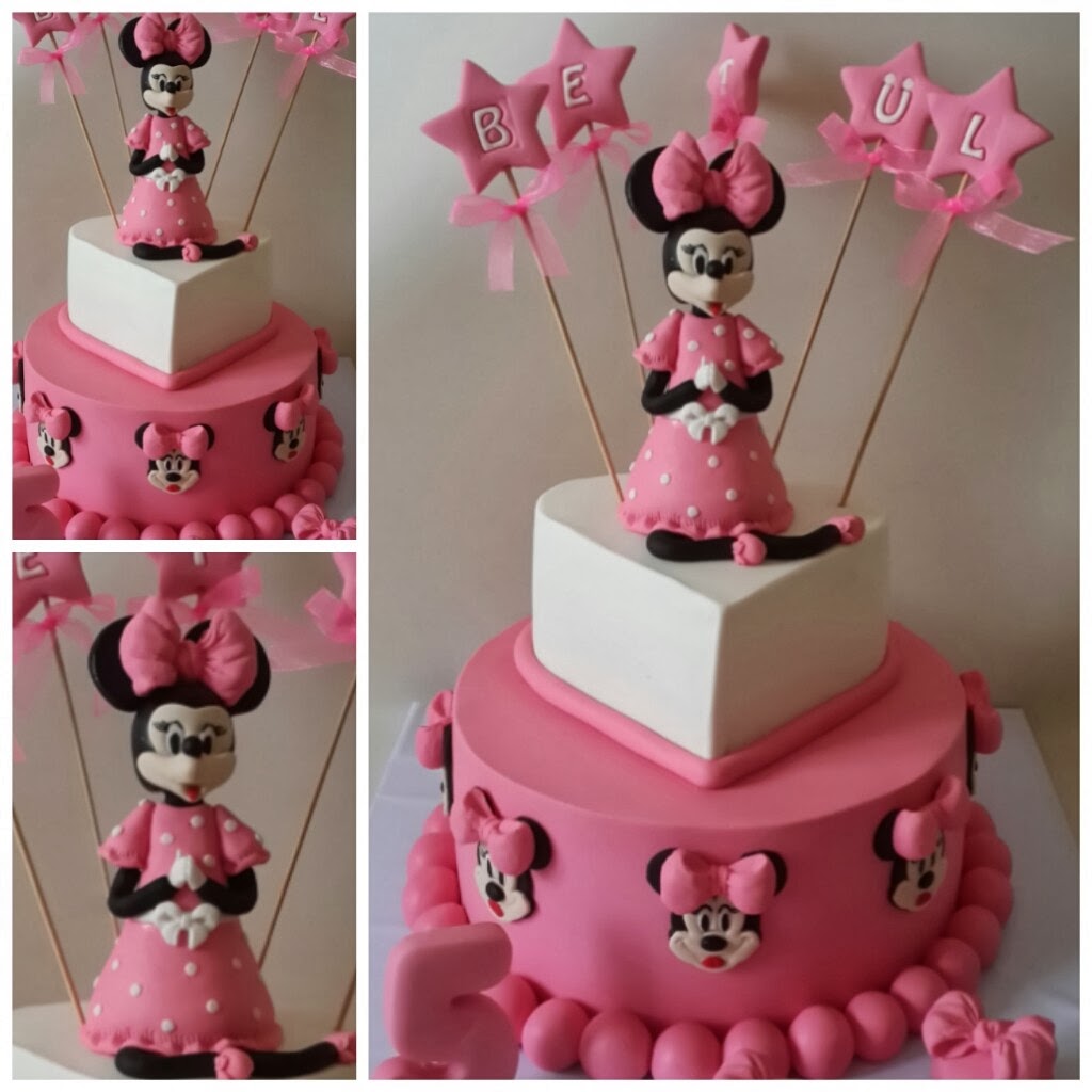 NİL BUTİK PASTA: MİNNİE MOUSE TEMALI PASTALAR