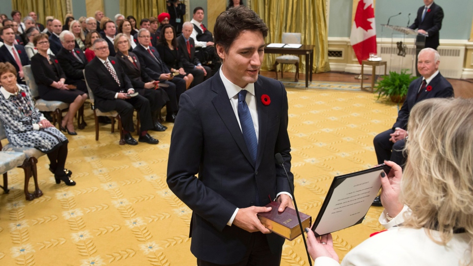 Kmhouseindia Justin Trudeau Sworn In As Canadas 23rd Prime Minister