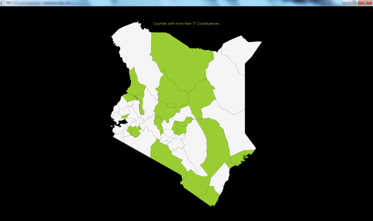 IEBC (Independent Electoral and Boundaries Commission) 'DATA'