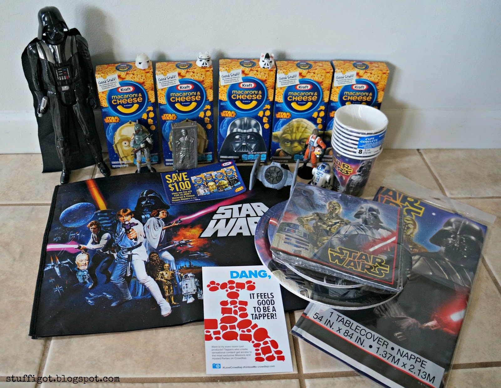Crafty And Wanderfull Life: Kraft Macaroni & Cheese Star Wars Party