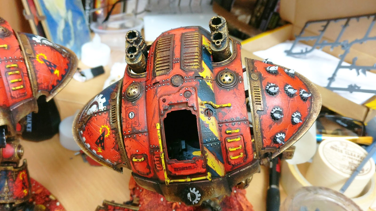 Confessions of a 40k addict: Imperial Knights - House Corvus Twins in ...