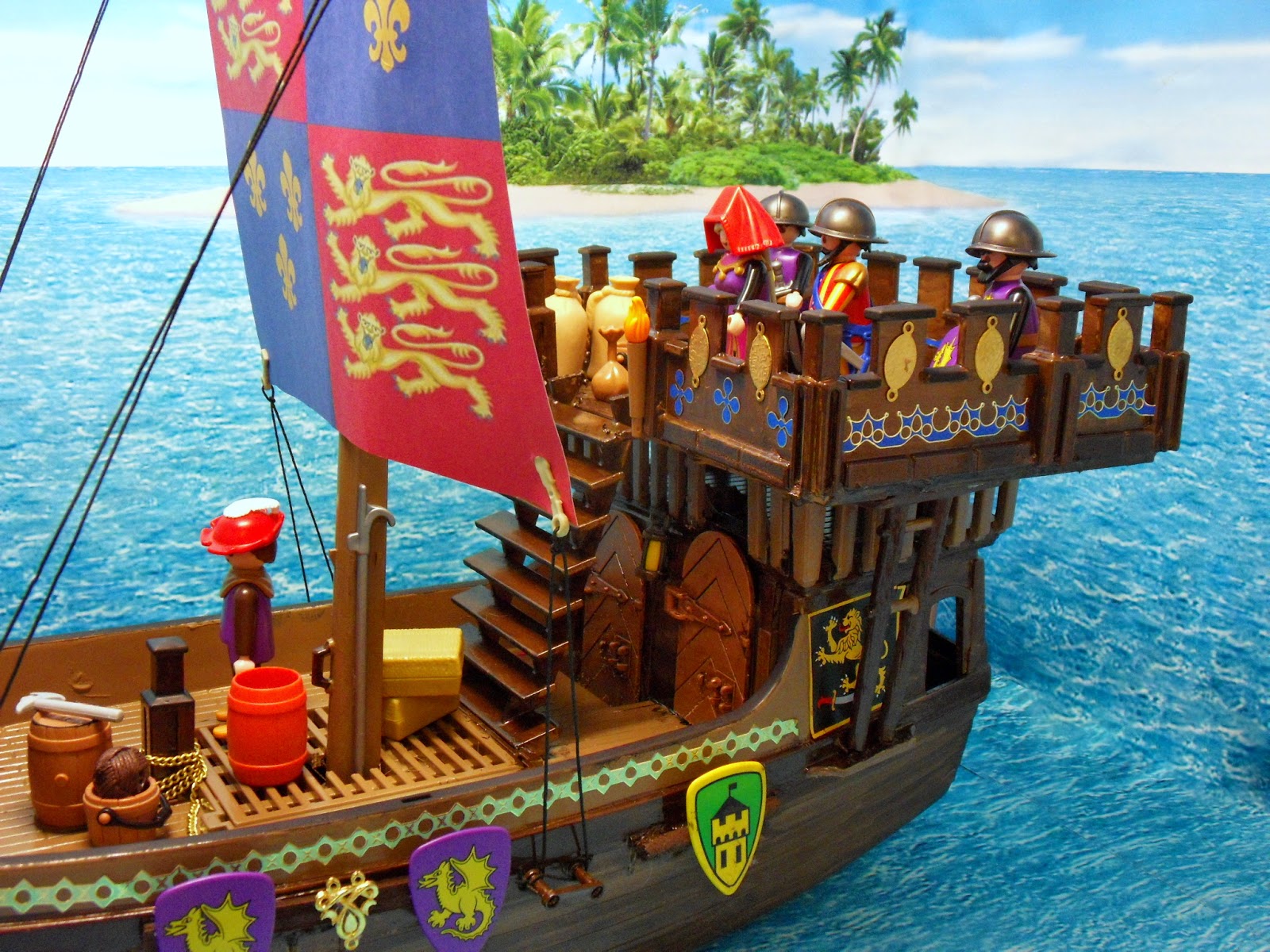 Medieval Cog Ship ThomasTitle Emma.J's Medieval