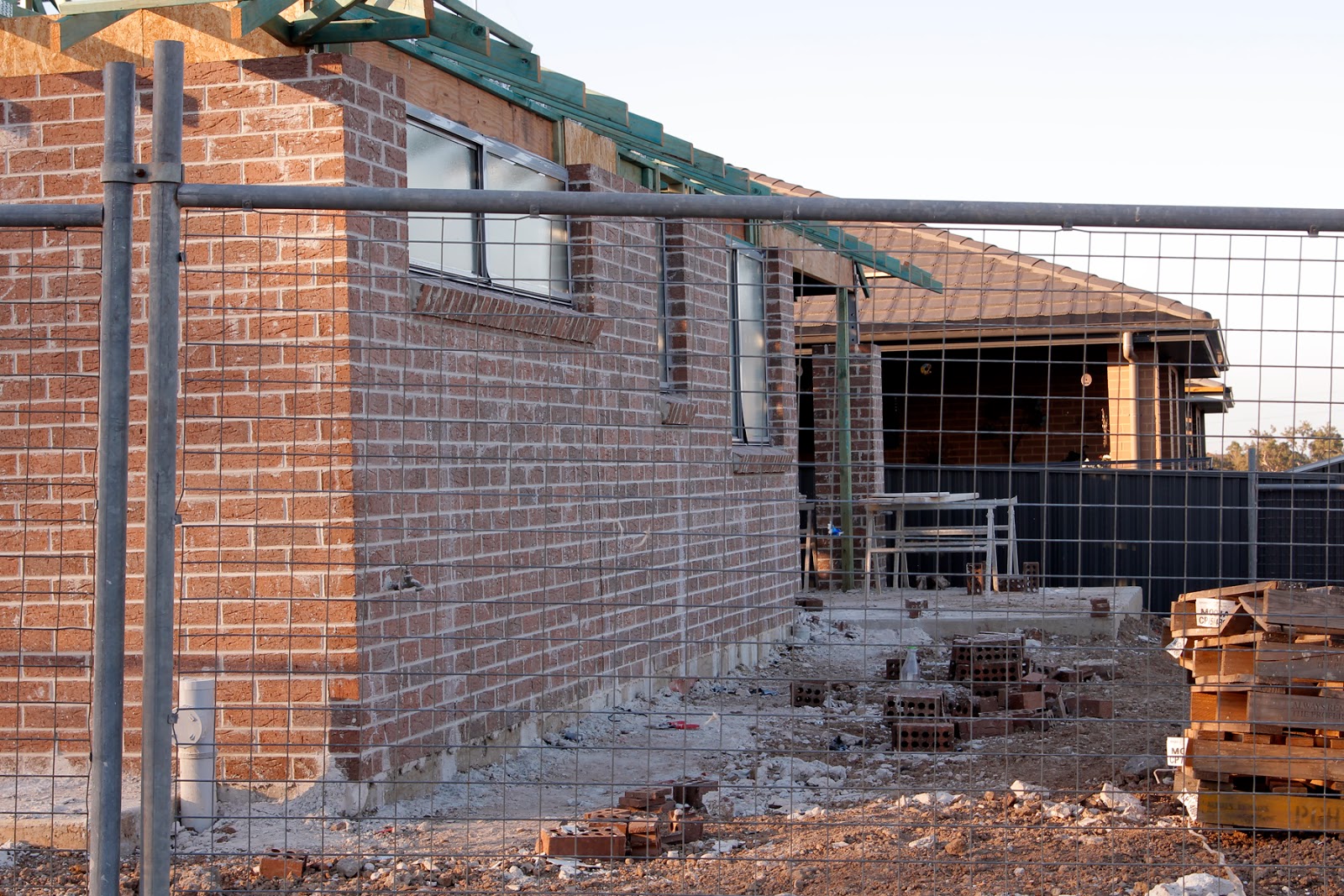 Building our house and making it a home: Brickwork Completed - Well almost