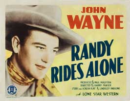 *: Randy Rides Alone / Randy le solitaire - Harry L. Fraser - 1934