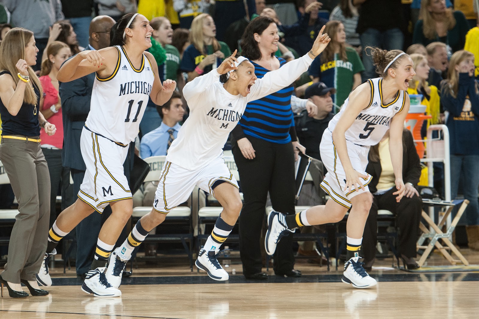 Courtney Sacco Photography: UM Vs. MSU Women's Basketball
