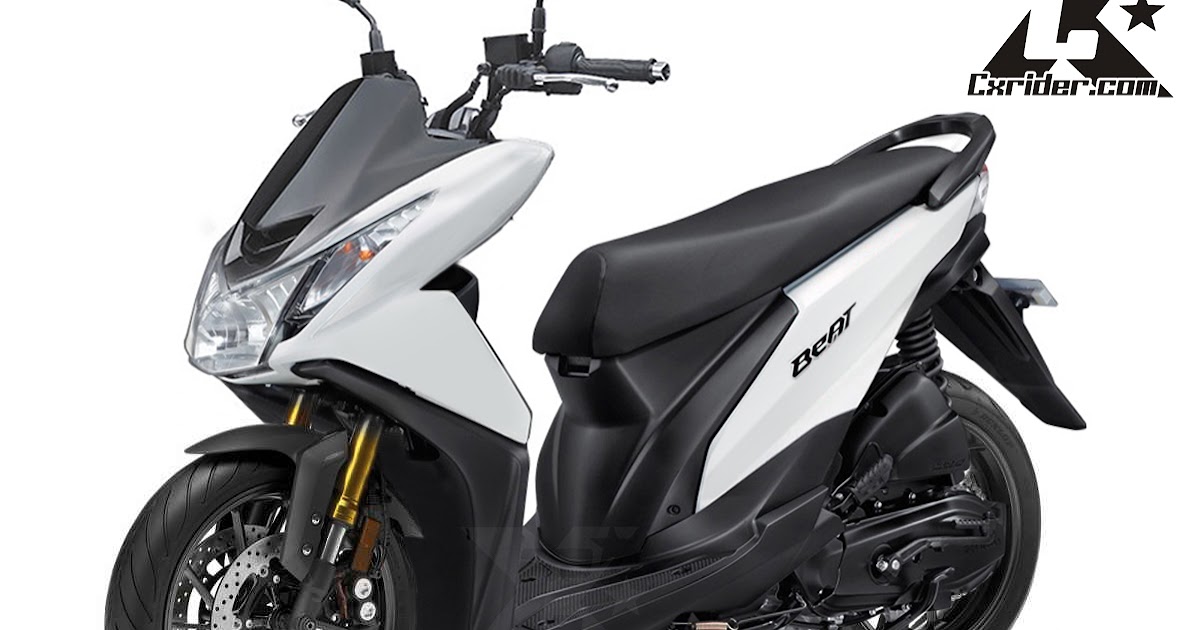 Baru Kombinasi Warna Beat F1 Hitam, Kombinasi Warna