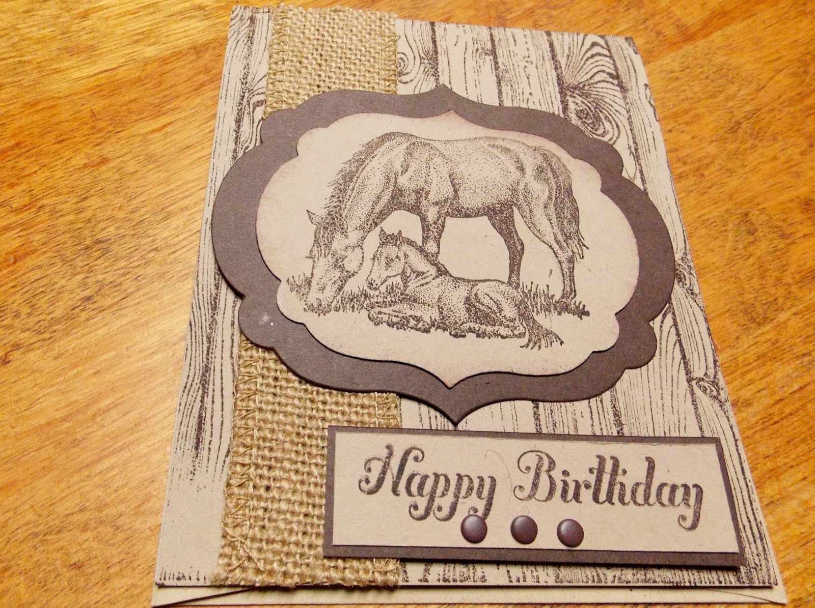 Stamping Ideas with Peg: More western cards