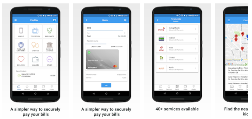 Pay&Go Sri Lanka Mobile app - Youth Apps