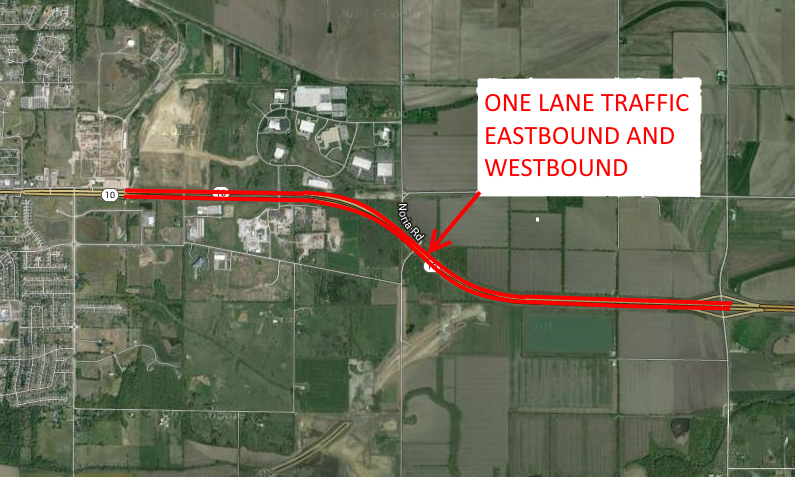 Kansas City Kansan: KANSAS TRAFFIC ALERT: K-10 from E1650 Road to E1900 ...