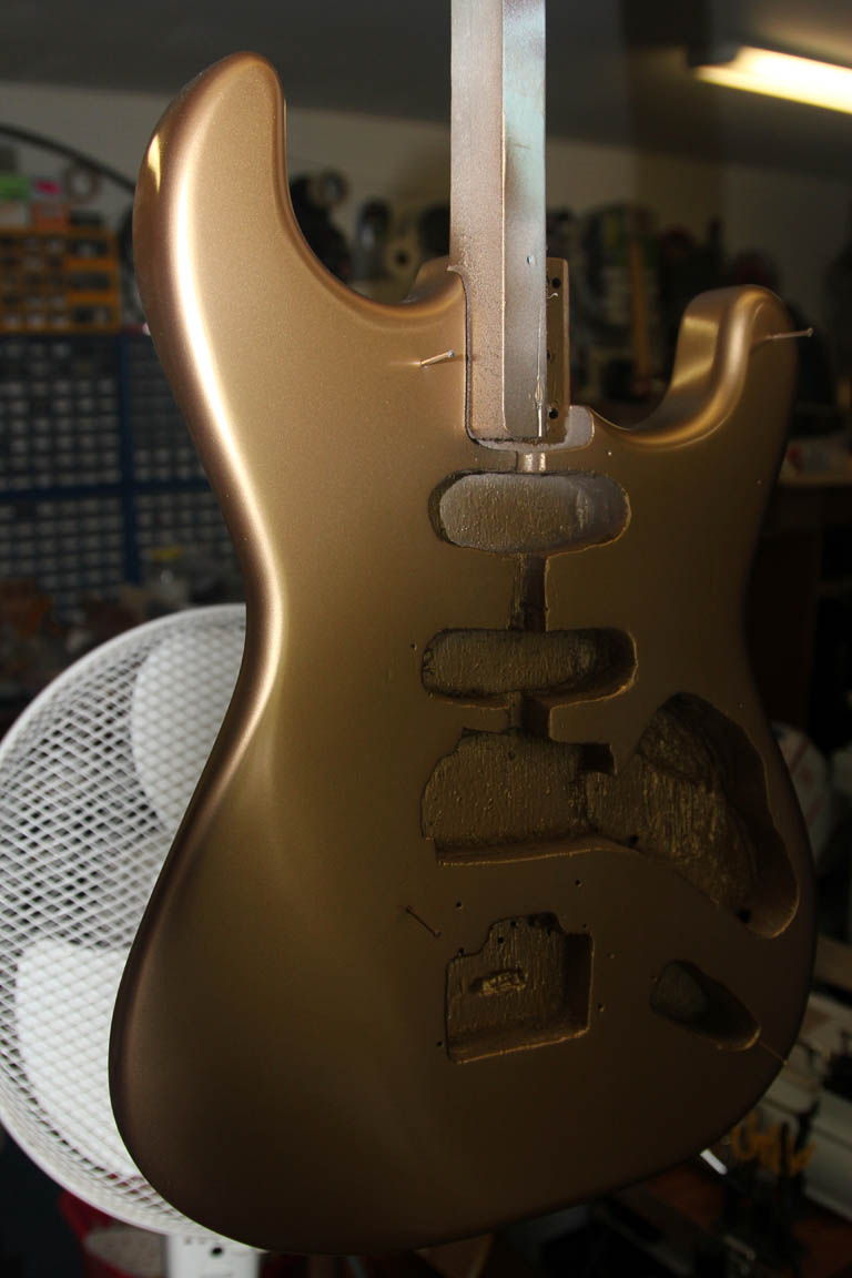 The Big Whistle: Candy Green Strat Refinish Process