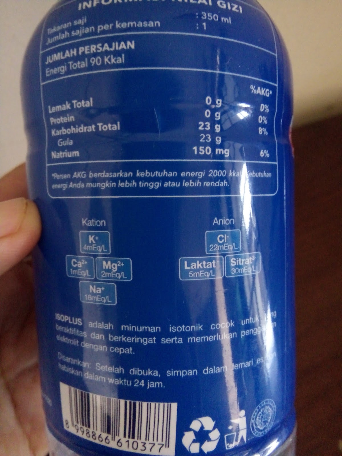 CERITA LUBENA : Launching ISOPLUS 7 Ion dan Gerakan BeMySelf