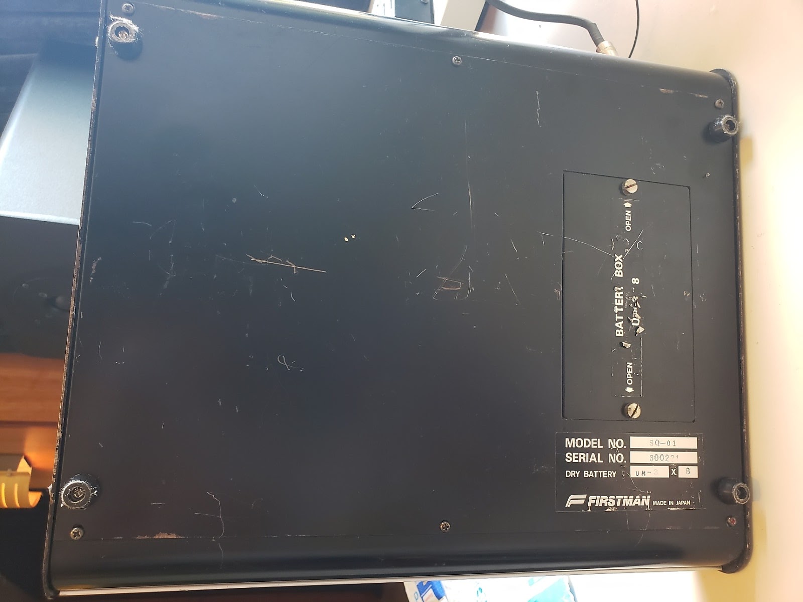 MATRIXSYNTH: Firstman SQ-01 SN 600221