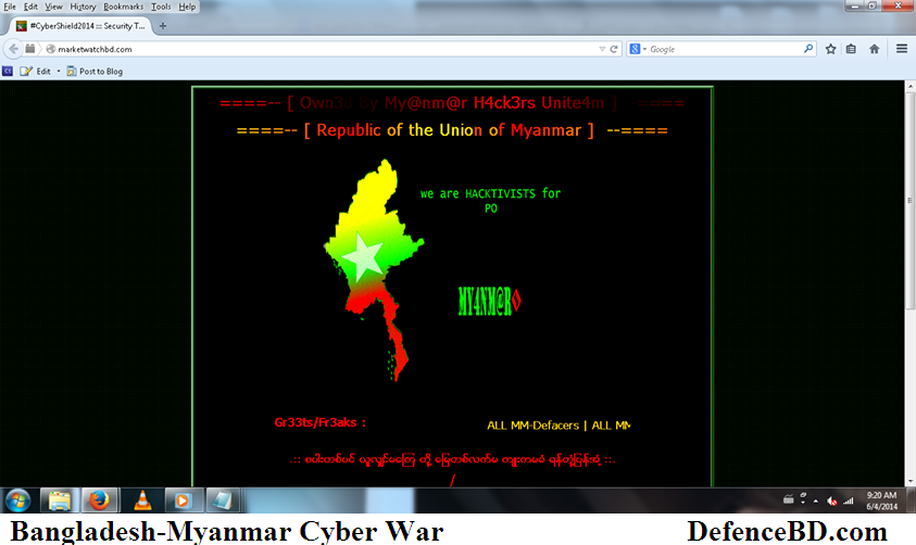 Myanmar-Bangladesh Cyber War - Bangladesh Defence Myanmar-Bangladesh Cyber War - Bangladesh Defence
