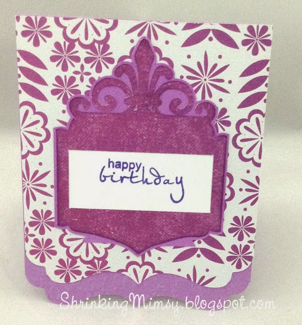 Shrinking Mimsy : A purple birthday card (and a free file)
