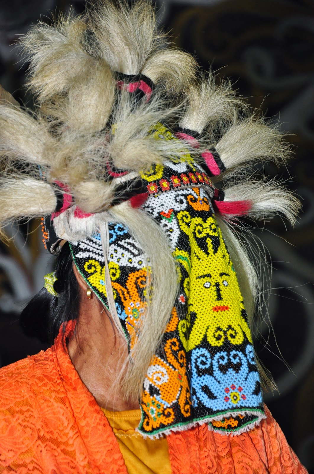 Topeng Mistik Suku Dayak Kenyah