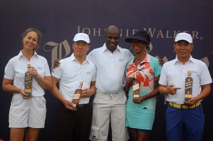 Photos from the second round of the Johnnie Walker Blue Label golf ...