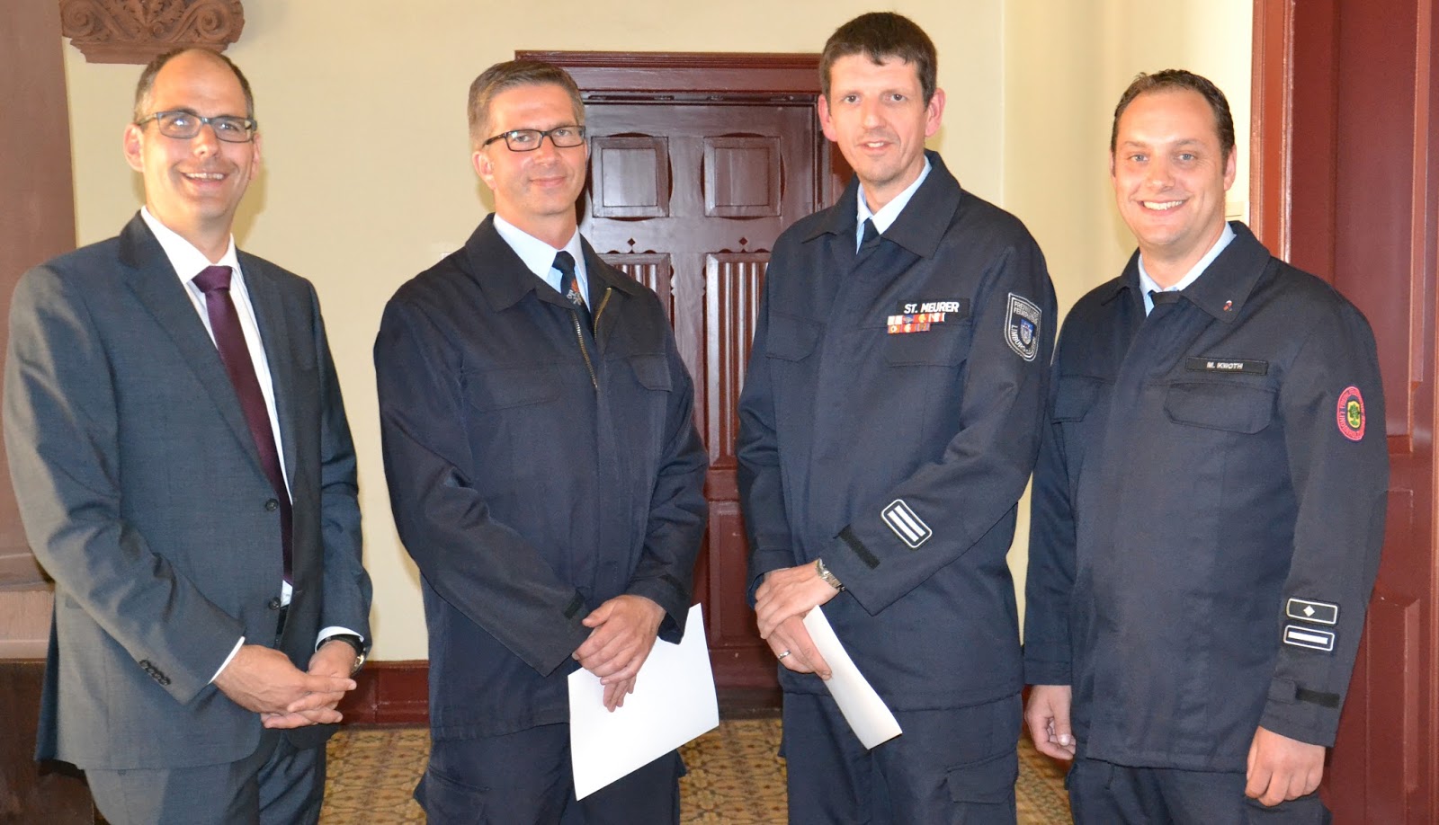 Limblog: Neue Wehrführung im Dienst