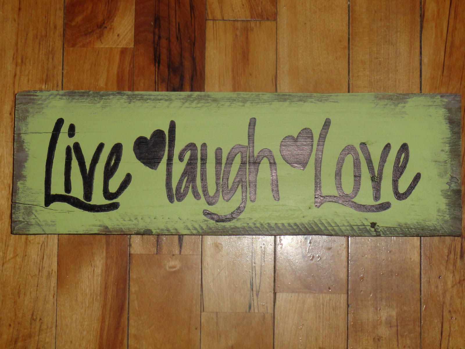 The Heart of the matter: Upcycled Signs