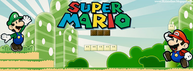 Super Mario Facebook Timeline Profile Cover | FB Pictures