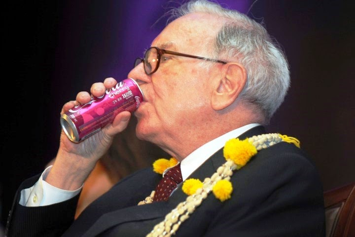 O cão que fuma...: Warren Buffett: “If I eat 2,700 calories a day, a ...