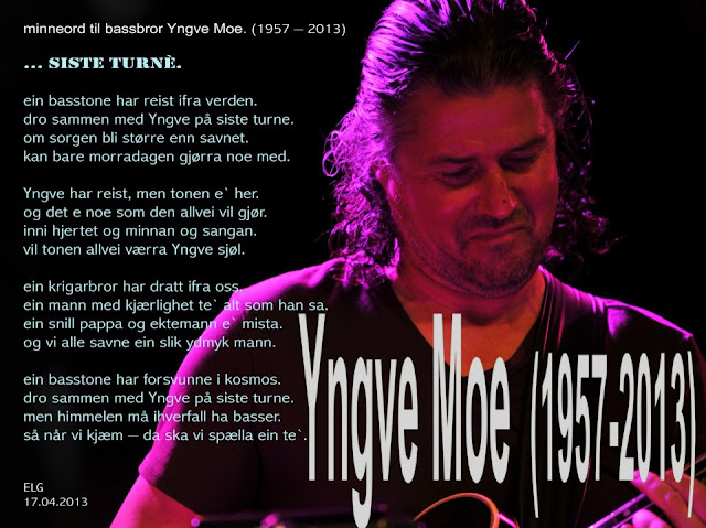 Musikk fra Norge: Yngve Moe. RIP.