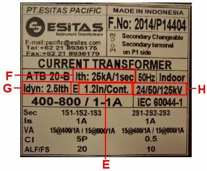 Trafo Instrumentasi: Memahami Name Plate Sebuah Trafo Arus