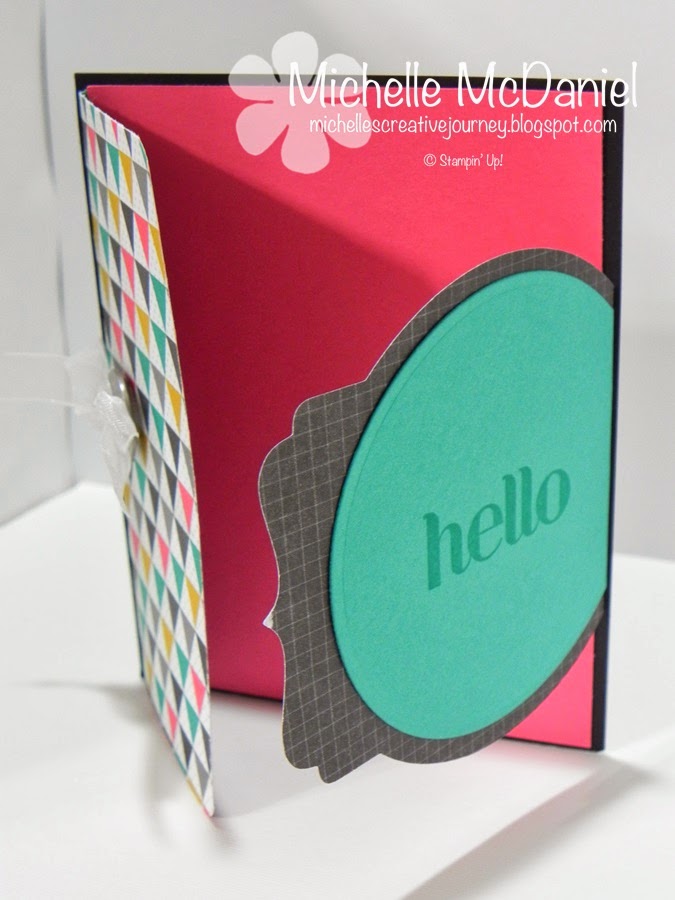 Creative Journey: Hello Fun Fold Card