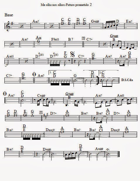 Meu Cavaquinho Partituras: Partitura - Me olha nos olhos/Futuro ... Meu Cavaquinho Partituras: Partitura - Me olha nos olhos/Futuro ...