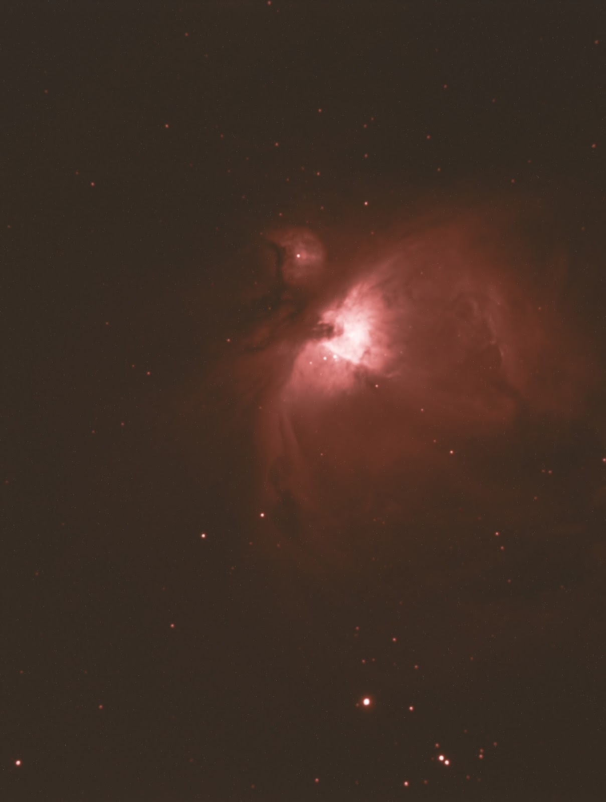 M 42 M 43 NEBULOSA DE ORION NEBULOSA DE MAIRAN ,NGC 1977