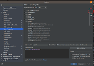 dominoc925: Android Studio shortcut to insert a Kotlin logging code ...