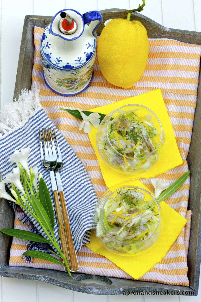 Branzino & Fennel Carpaccio