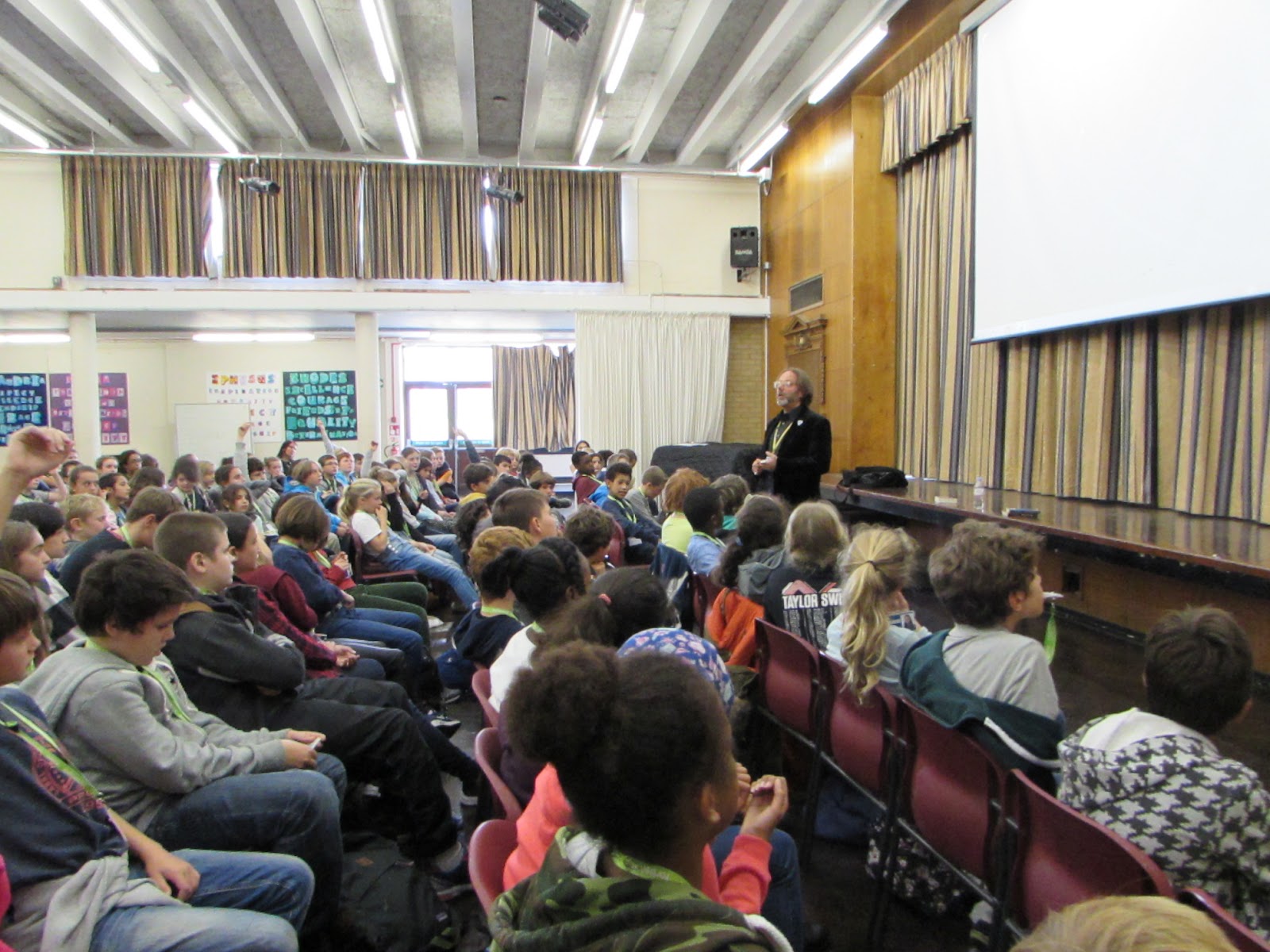 SF SAID: Patron Of Reading: Fortismere School