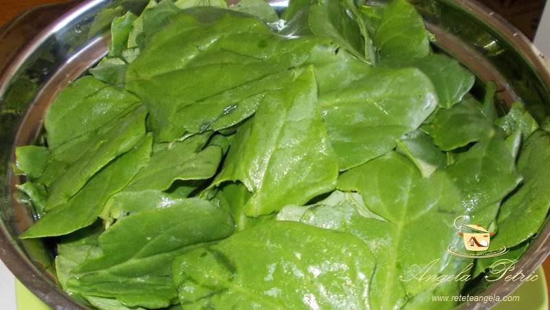 Spanac cu ou si bacon ~ ReteteAngela ~ retete culinare simple si gustoase