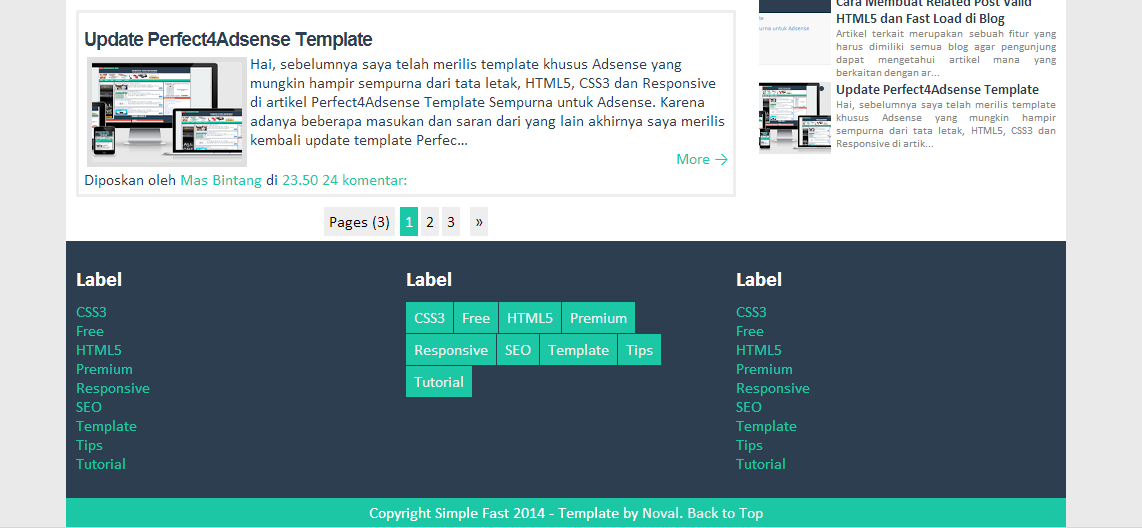 Cara Membuat Footer 3 Columns Pada Template Blog - Masterbama