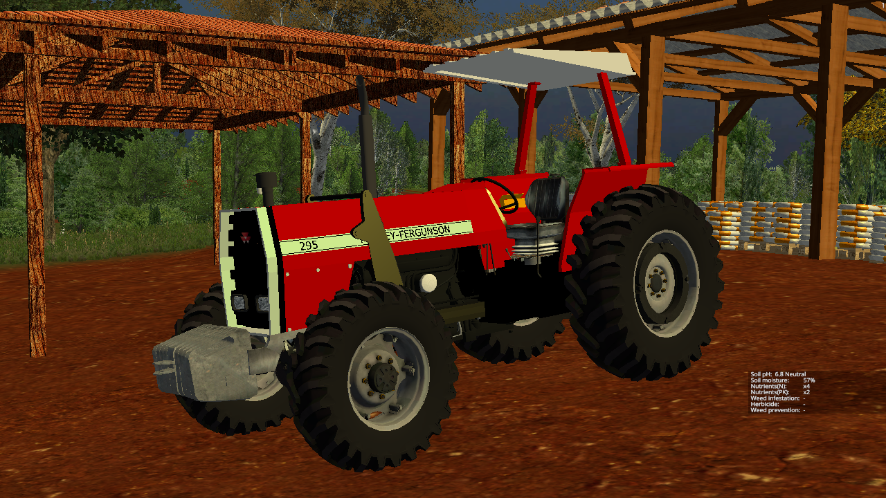 MASSEY FERGUSON 295 E FORD 7630 FS15 ~ Farming Simulator Brazilian (FSBZ)