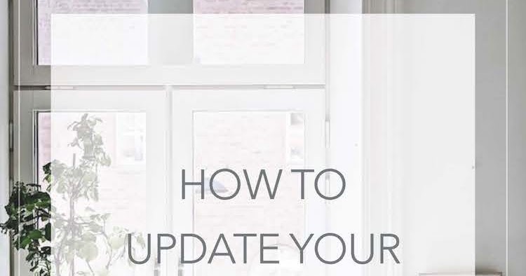 my scandinavian home: How To Update Your Rental In 6 Easy Steps