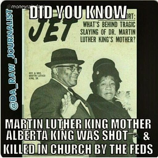 What's Behind the Tragic Slaying of Dr. Martin Luther King's Mother?