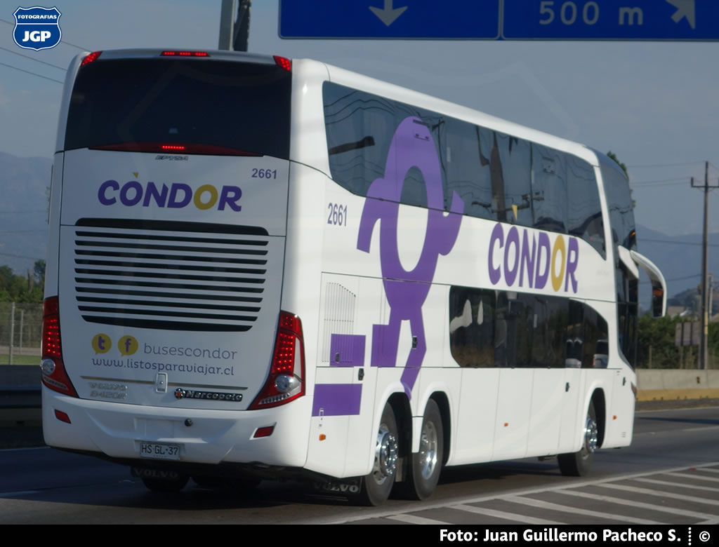 Buses en Chile | Juan Guillermo Pacheco S.: Condor Bus | N° 2661.-